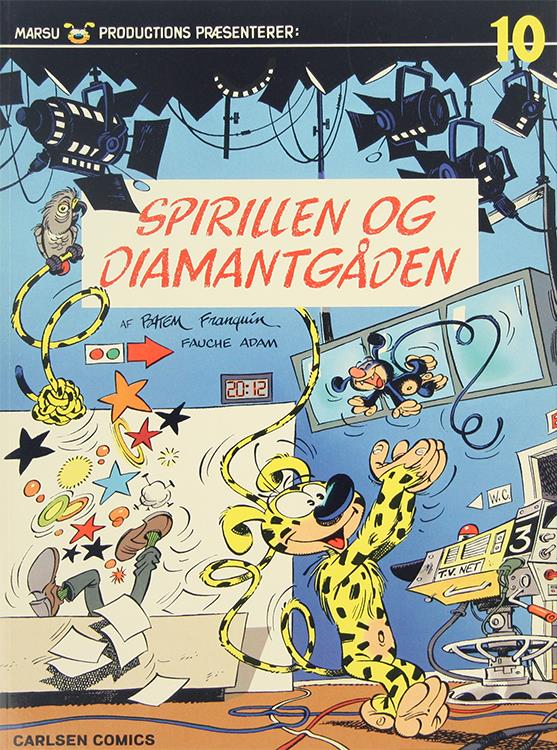 Spirillen og diamantgåden - ComicWiki
