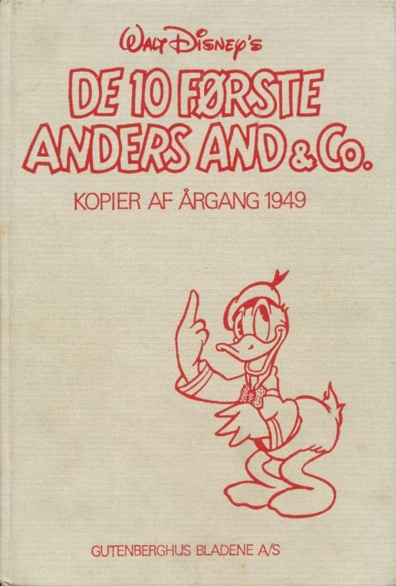 De 10 første Anders And & Co. - ComicWiki