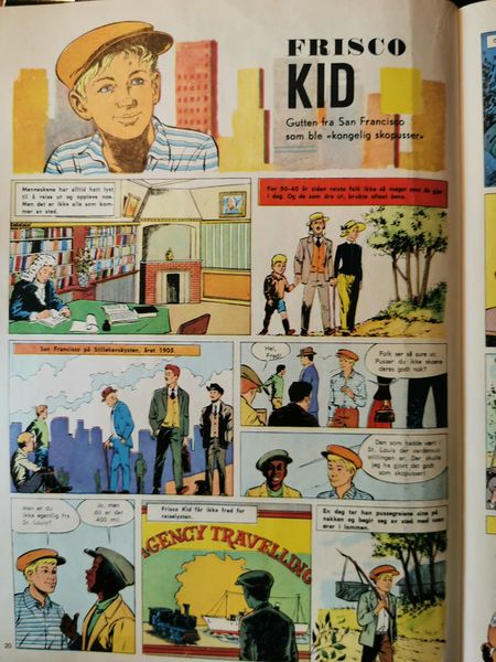 Frisco Kid (Fart og tempo) - ComicWiki