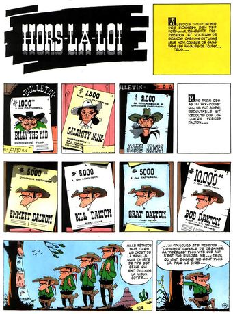 De rigtige Dalton-brødre (historie) - ComicWiki